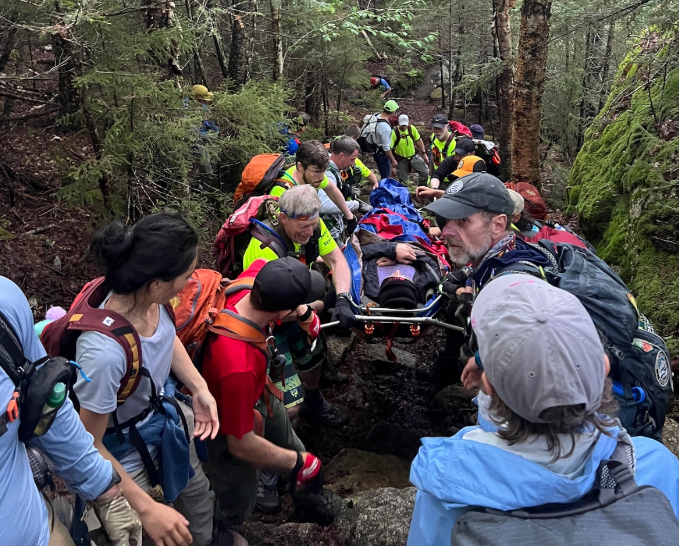 Hollis man with leg injury rescued from Jennings Peak | News, Sports ...